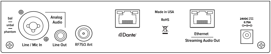 PPA T55 D FM+ Transmitter with WaveCAST WiFi Technology and Dante ...